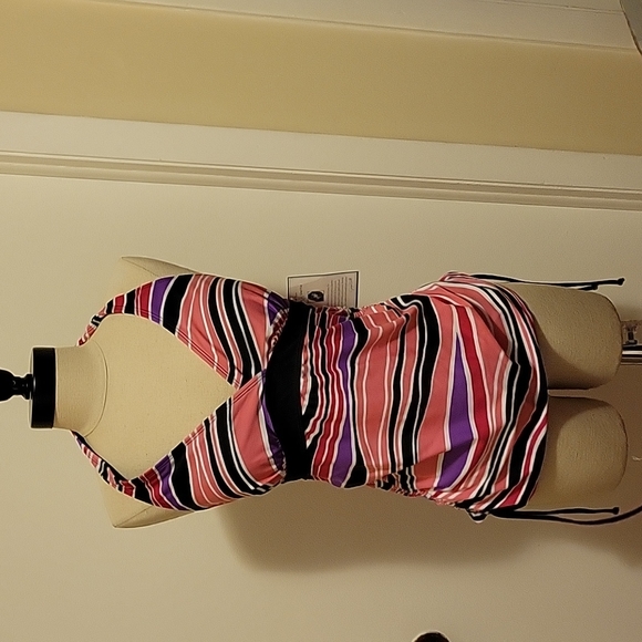 Jaclyn Smith | Swim | Nwt Jaclyn Smith Tankini Halter Swim Top | Poshmark